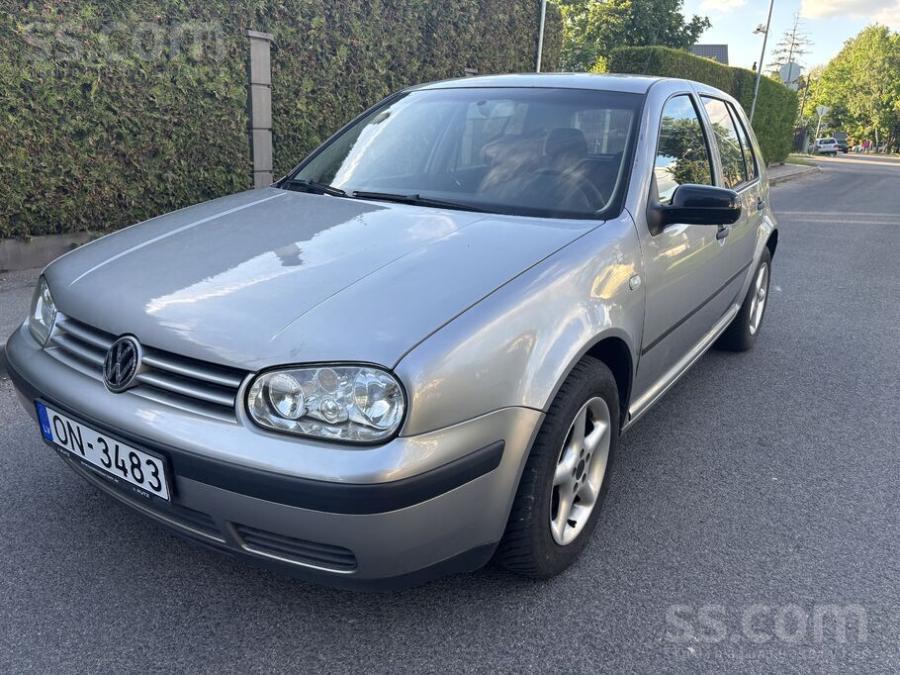 Grey Volkswagen Golf 2003 in Riga, with an engine capacity of 1.90 L and mileage of 254 thousand km for 2490 €, photo 1 on AUTOMOTO.COM.LV