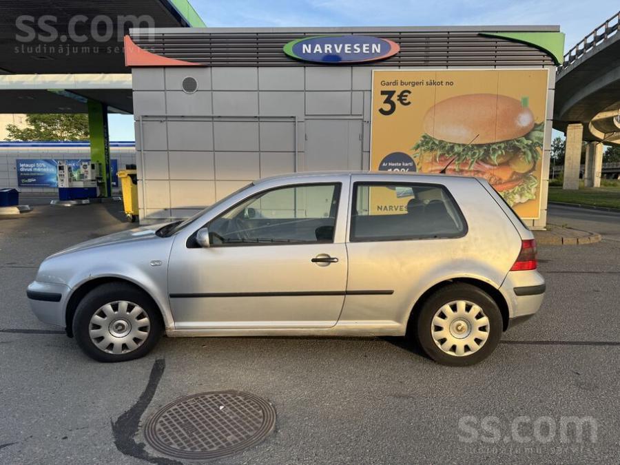 Pelēks Volkswagen Golf 2003 Rīga, ar dzinēja tilpumu 1.90 L un nobraukumu 450 tūkst. km par 800 €, foto 4 vietnē AUTOMOTO.COM.LV