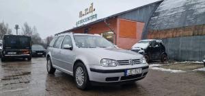 Pelēks Volkswagen Golf 2003 Valmiera, ar dzinēja tilpumu 1.90 L un nobraukumu 377 tūkst. km par 1300 €, foto  vietnē AUTOMOTO.COM.LV