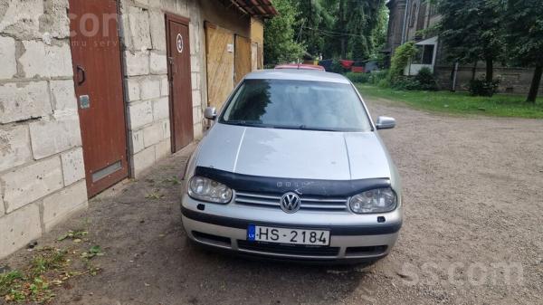 Grey Volkswagen Golf 2003 in Riga, with an engine capacity of 1.90 L and mileage of 290 thousand km for 620 €, photo 1 on AUTOMOTO.COM.LV