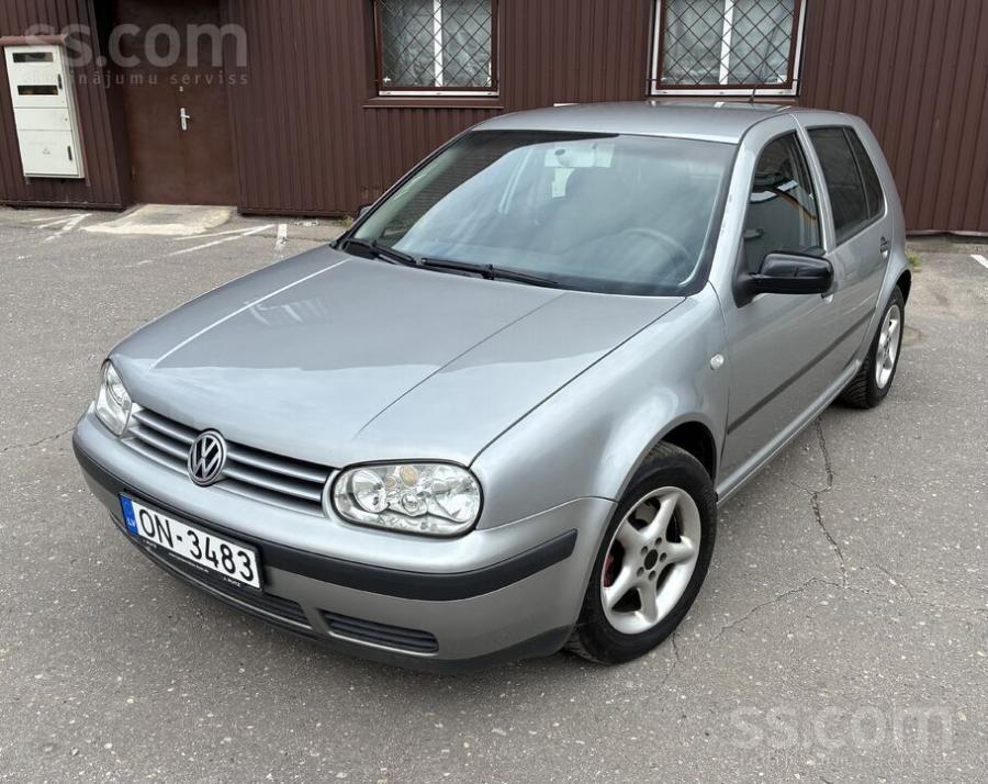 Grey Volkswagen Golf 2003 in Riga, with an engine capacity of 1.90 L and mileage of 254 thousand km for 2450 €, photo 1 on AUTOMOTO.COM.LV