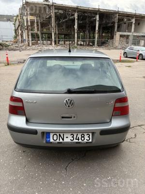 Grey Volkswagen Golf 2003 in Riga, with an engine capacity of 1.90 L and mileage of 254 thousand km for 2450 €, photo 7 on AUTOMOTO.COM.LV