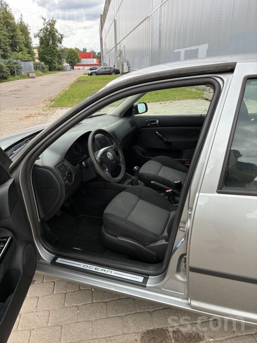 Grey Volkswagen Golf 2003 in Riga, with an engine capacity of 1.90 L and mileage of 254 thousand km for 2450 €, photo 19 on AUTOMOTO.COM.LV