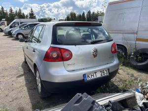Grey Volkswagen Golf 2003 in Utena, with an engine capacity of 2.00 L and mileage of 370 thousand km for 550 €, photo 6 on AUTOMOTO.COM.LV