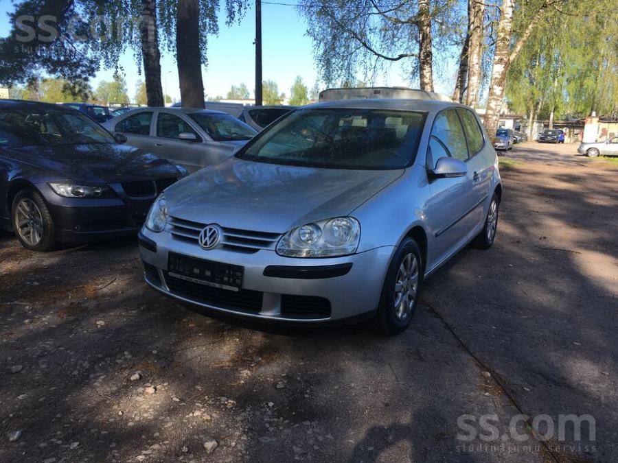 Grey Volkswagen Golf 2004 in Riga, with an engine capacity of 1.40 L and mileage of 0 thousand km for 2500 €, photo 5 on AUTOMOTO.COM.LV