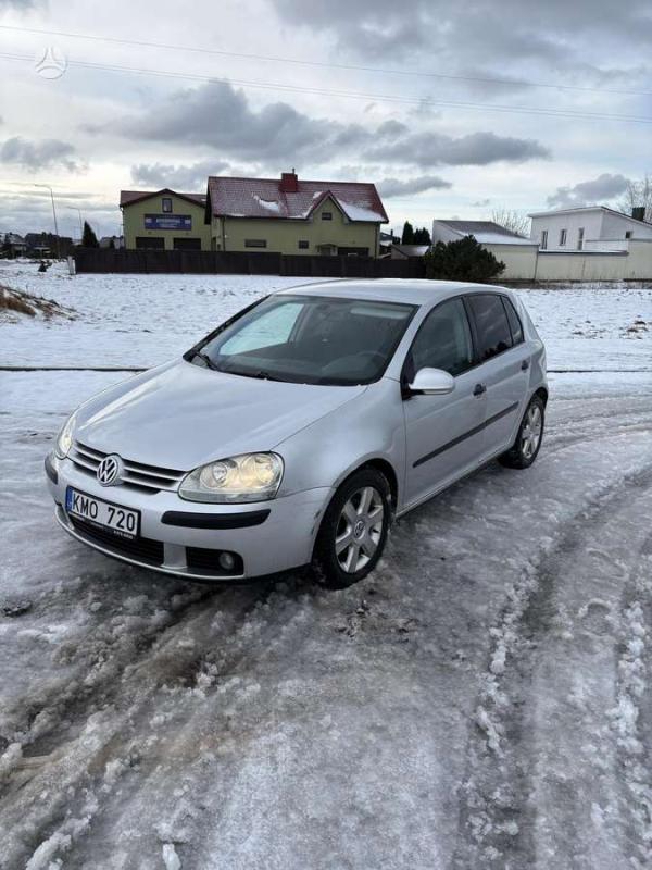 Grey Volkswagen Golf 2004 in Palanga, with an engine capacity of 1.90 L and mileage of 280 thousand km for 1950 €, photo 1 on AUTOMOTO.COM.LV