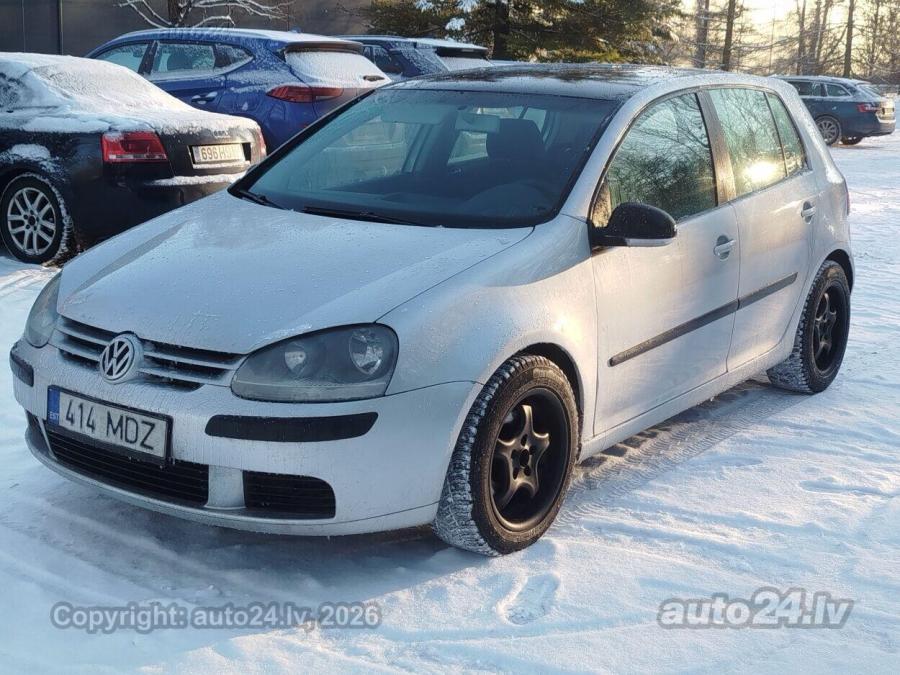 Pelēks Volkswagen Golf 2004 Tartu, ar dzinēja tilpumu 1.90 L un nobraukumu 490 tūkst. km par 1990 €, foto 1 vietnē AUTOMOTO.COM.LV