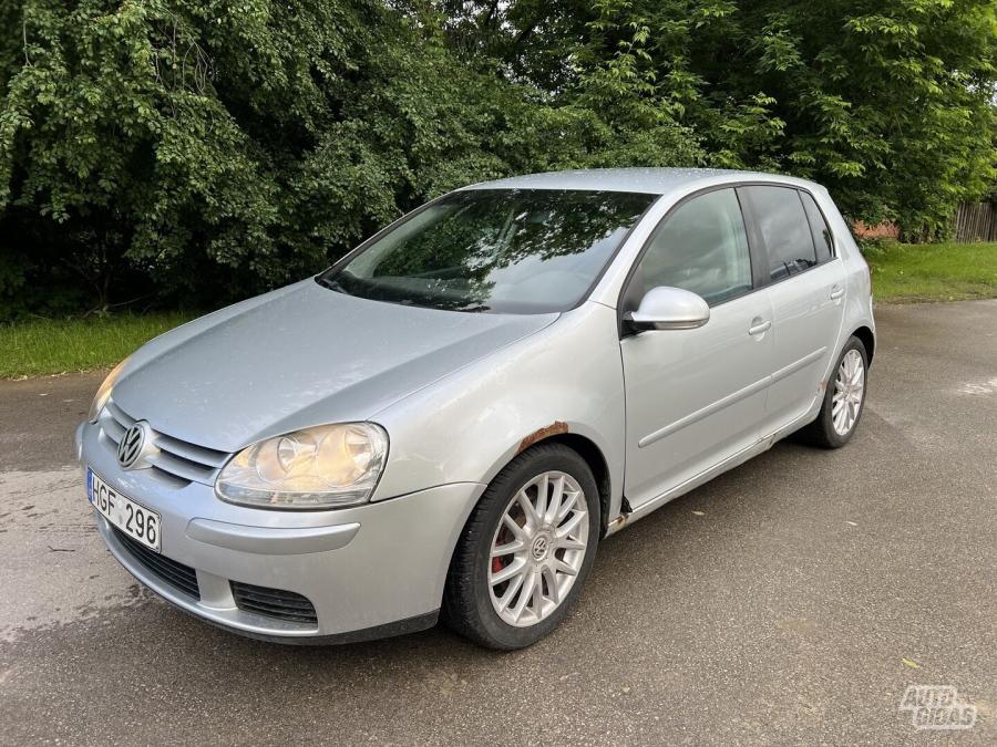 Grey Volkswagen Golf 2004 in Kaunas, with an engine capacity of 1.90 L and mileage of 249 thousand km for 750 €, photo 3 on AUTOMOTO.COM.LV