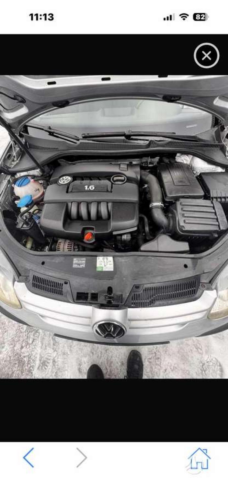 Pelēks Volkswagen Golf 2004 Vilkaviškis, ar dzinēja tilpumu 1.60 L un nobraukumu 174 tūkst. km par 1550 €, foto 13 vietnē AUTOMOTO.COM.LV