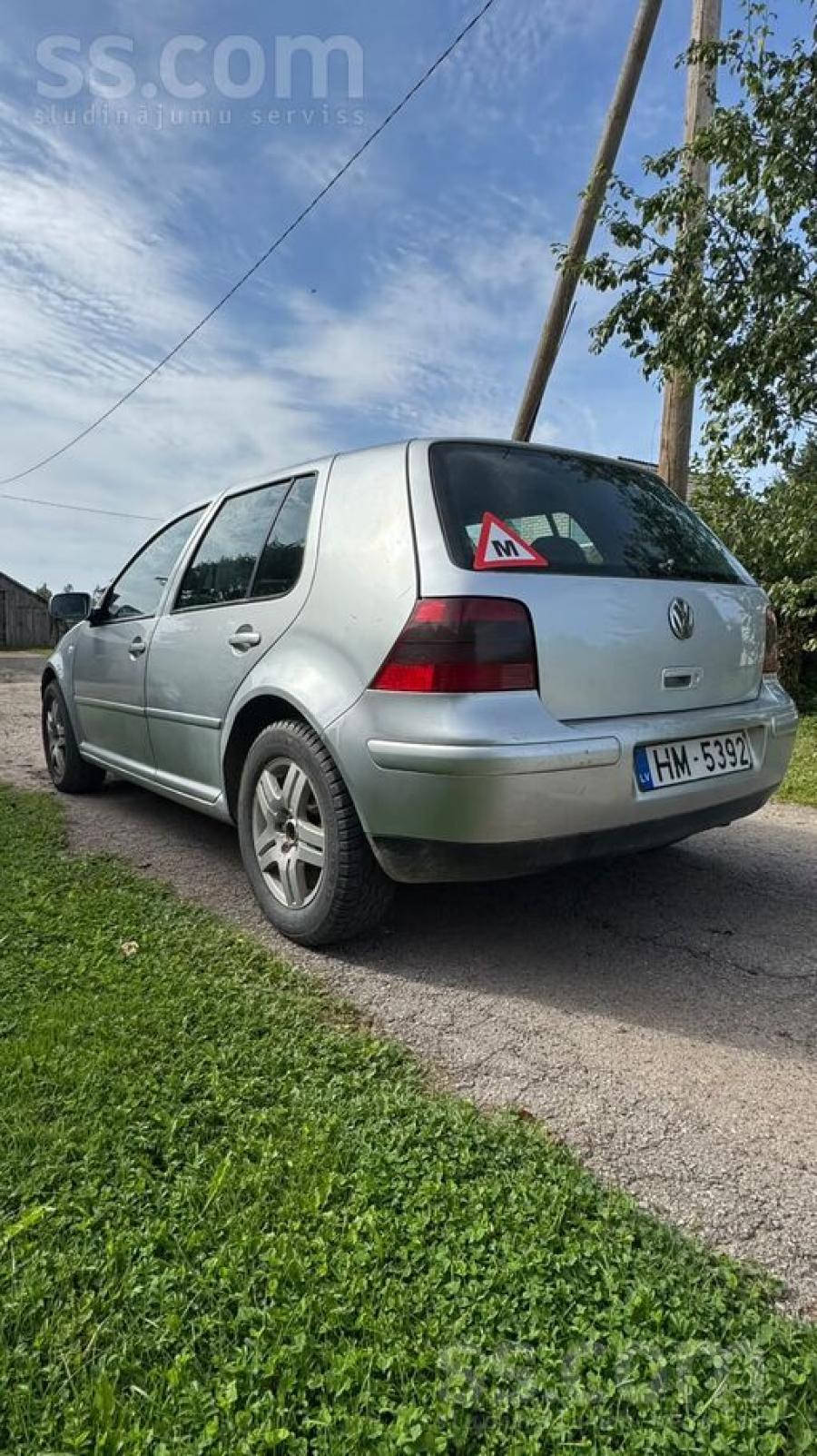 Grey Volkswagen Golf 2004 in Riga, with an engine capacity of 1.90 L and mileage of 296 thousand km for 1700 €, photo 1 on AUTOMOTO.COM.LV