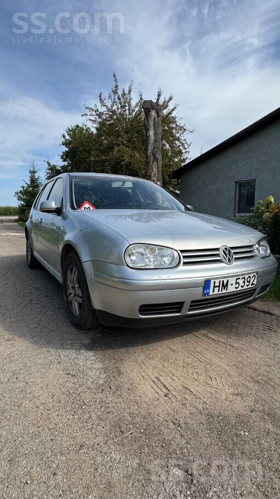 Grey Volkswagen Golf 2004 in Rezekne, with an engine capacity of 1.90 L and mileage of 296 thousand km for 1500 €, photo 19 on AUTOMOTO.COM.LV