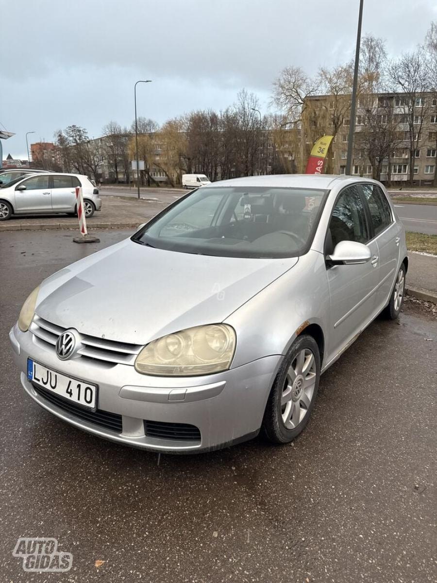 Grey Volkswagen Golf 2005 in Kaunas, with an engine capacity of 1.90 L and mileage of 315 thousand km for 850 €, photo 1 on AUTOMOTO.COM.LV