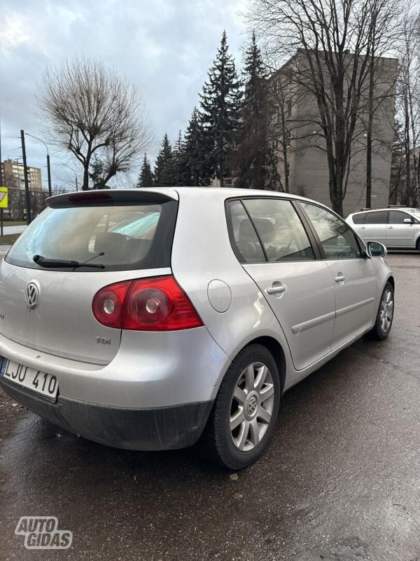 Grey Volkswagen Golf 2005 in Kaunas, with an engine capacity of 1.90 L and mileage of 315 thousand km for 850 €, photo 10 on AUTOMOTO.COM.LV