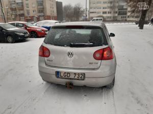 Pelēks Volkswagen Golf 2005 Kauņa, ar dzinēja tilpumu 2.00 L un nobraukumu 350 tūkst. km par 600 €, foto 8 vietnē AUTOMOTO.COM.LV