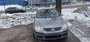 Grey Volkswagen Golf 2005 in Vilnius, with an engine capacity of 1.90 L and mileage of 313 thousand km for 850 €, photo  on AUTOMOTO.COM.LV