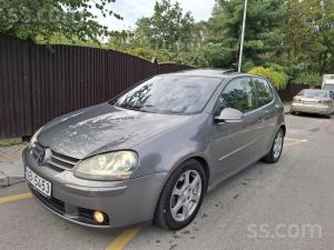 Pelēks Volkswagen Golf 2005 Rīga, ar dzinēja tilpumu 2.00 L un nobraukumu 312 tūkst. km par 1580 €, foto  vietnē AUTOMOTO.COM.LV