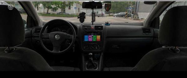 Grey Volkswagen Golf 2006 in Kaunas, with an engine capacity of 1.60 L and mileage of 130 thousand km for 1800 €, photo 6 on AUTOMOTO.COM.LV