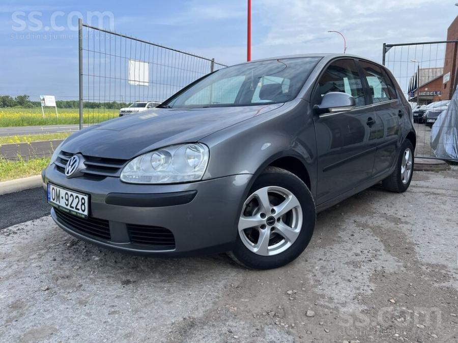 Grey Volkswagen Golf 2006 in Jekabpils, with an engine capacity of 1.90 L and mileage of 266 thousand km for 3400 €, photo 1 on AUTOMOTO.COM.LV