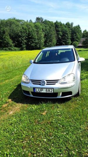 Grey Volkswagen Golf 2006 in Vilnius, with an engine capacity of 1.90 L and mileage of 270 thousand km for 1200 €, photo  on AUTOMOTO.COM.LV