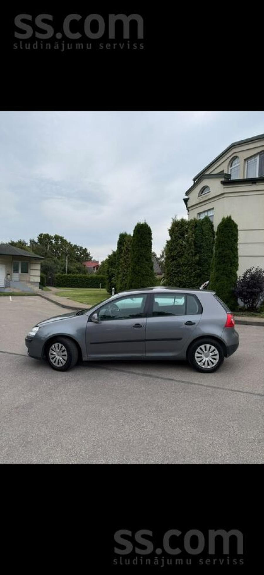 Grey Volkswagen Golf 2006 in Riga, with an engine capacity of 1.60 L and mileage of 210 thousand km for 2350 €, photo 3 on AUTOMOTO.COM.LV