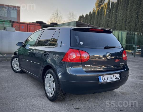 Grey Volkswagen Golf 2007 in Jelgava, with an engine capacity of 2.00 L and mileage of 0 thousand km for 3750 €, photo 4 on AUTOMOTO.COM.LV
