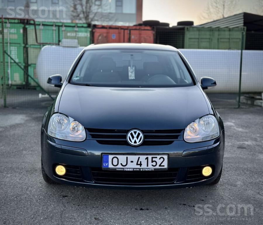 Grey Volkswagen Golf 2007 in Jelgava, with an engine capacity of 2.00 L and mileage of 0 thousand km for 3750 €, photo 5 on AUTOMOTO.COM.LV