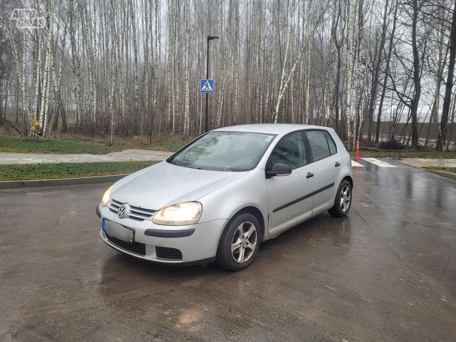 Grey Volkswagen Golf 2007 in Vilnius, with an engine capacity of 1.90 L and mileage of 350 thousand km for 1380 €, photo 1 on AUTOMOTO.COM.LV