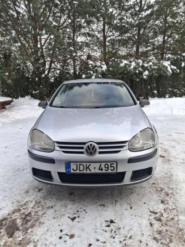 Grey Volkswagen Golf 2007 in Vilnius, with an engine capacity of 1.90 L and mileage of 251 thousand km for 1800 €, photo 1 on AUTOMOTO.COM.LV