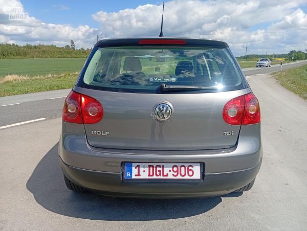 Grey Volkswagen Golf 2007 in Vilnius, with an engine capacity of 1.90 L and mileage of 221 thousand km for 2900 €, photo 6 on AUTOMOTO.COM.LV