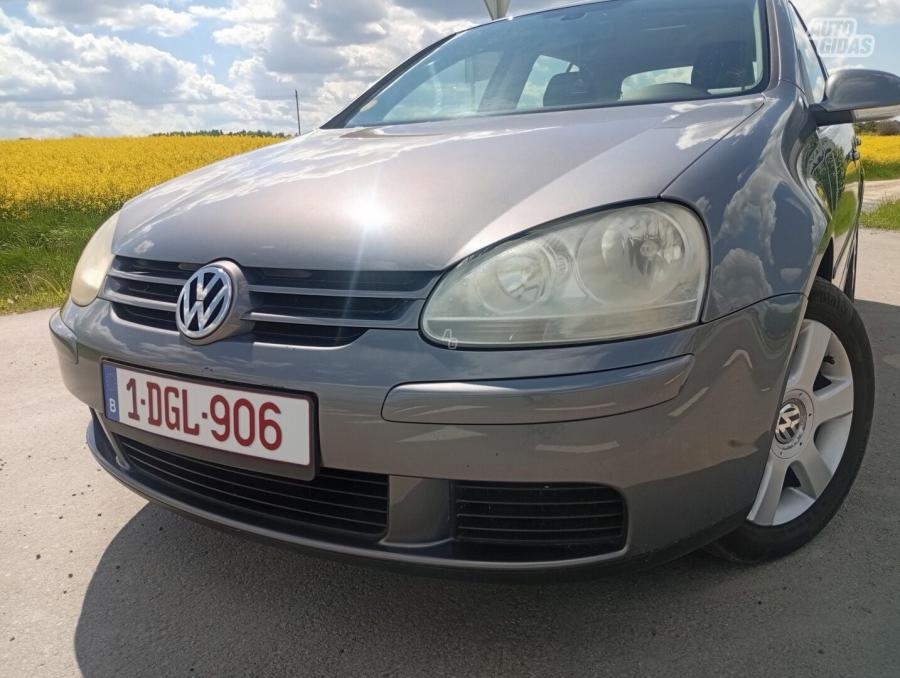 Grey Volkswagen Golf 2007 in Vilnius, with an engine capacity of 1.90 L and mileage of 221 thousand km for 2900 €, photo 12 on AUTOMOTO.COM.LV