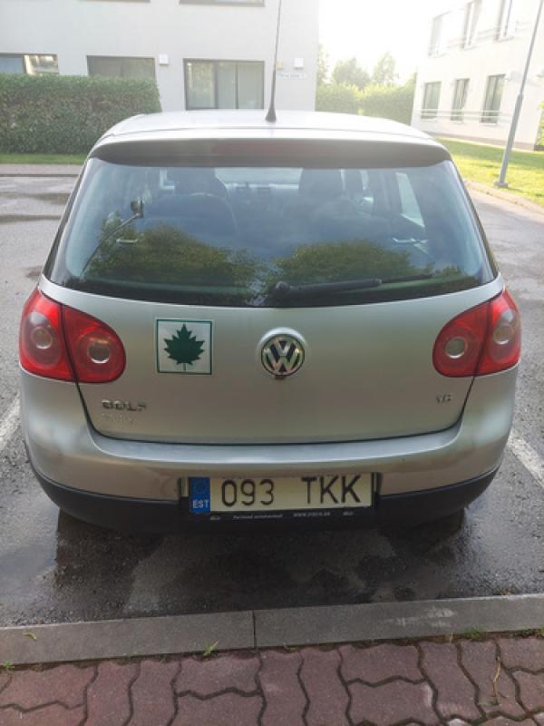 Grey Volkswagen Golf 2007 in Tartu, with an engine capacity of 1.60 L and mileage of 228 thousand km for 790 €, photo 4 on AUTOMOTO.COM.LV