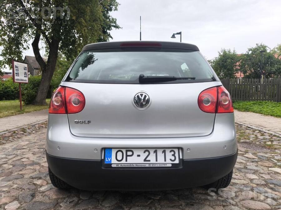 Pelēks Volkswagen Golf 2007 Jelgava, ar dzinēja tilpumu 1.40 L un nobraukumu 204 tūkst. km par 3870 €, foto 7 vietnē AUTOMOTO.COM.LV