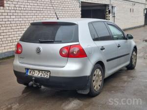 Grey Volkswagen Golf 2007 in Riga, with an engine capacity of 2.00 L and mileage of 285 thousand km for 1500 €, photo 6 on AUTOMOTO.COM.LV