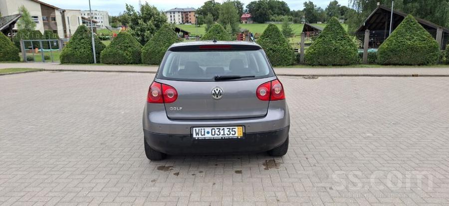 Pelēks Volkswagen Golf 2007 Cēsis, ar dzinēja tilpumu 2.00 L un nobraukumu 275 tūkst. km par 2450 €, foto 5 vietnē AUTOMOTO.COM.LV