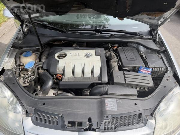 Grey Volkswagen Golf 2007 in Riga, with an engine capacity of 1.90 L and mileage of 339 thousand km for 1500 €, photo 3 on AUTOMOTO.COM.LV