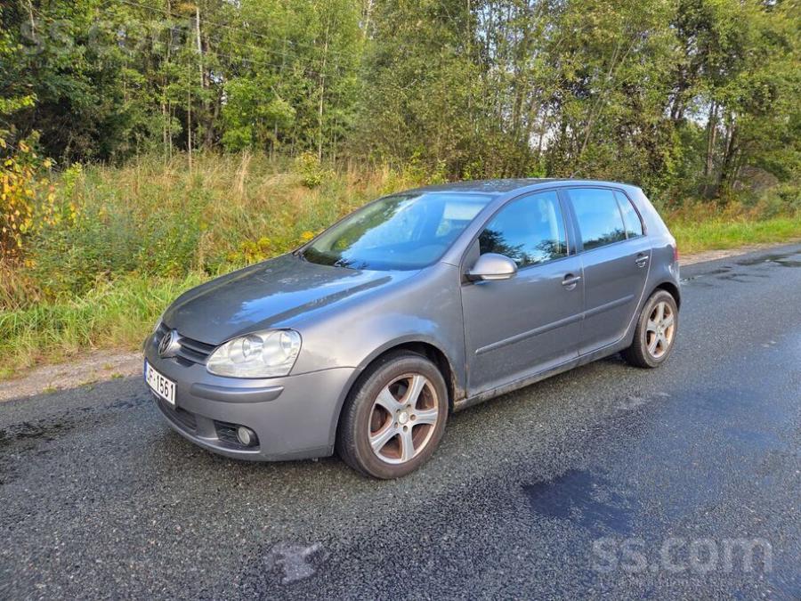 Pelēks Volkswagen Golf 2007 Rīga, ar dzinēja tilpumu 1.90 L un nobraukumu 548 tūkst. km par 950 €, foto 3 vietnē AUTOMOTO.COM.LV