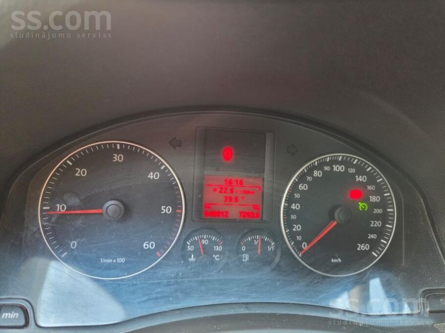 Pelēks Volkswagen Golf 2007 Rīga, ar dzinēja tilpumu 1.90 L un nobraukumu 548 tūkst. km par 950 €, foto 7 vietnē AUTOMOTO.COM.LV