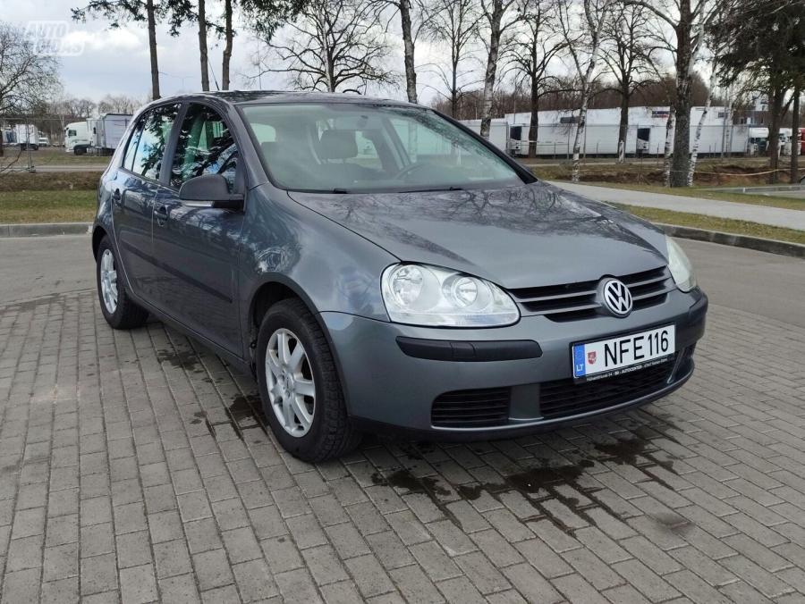 Grey Volkswagen Golf 2008 in Vilnius, with an engine capacity of 1.90 L and mileage of 208 thousand km for 1950 €, photo 4 on AUTOMOTO.COM.LV