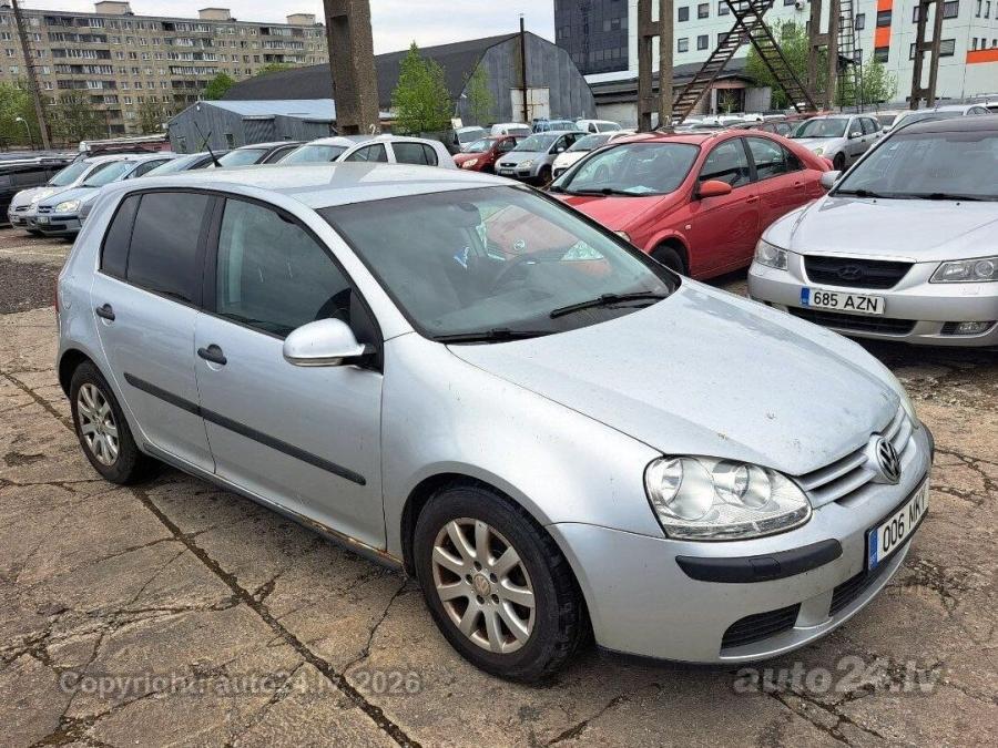 Pelēks Volkswagen Golf 2008 Tallina, ar dzinēja tilpumu 1.60 L un nobraukumu 215 tūkst. km par 699 €, foto 1 vietnē AUTOMOTO.COM.LV