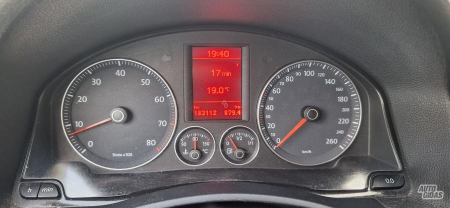 Grey Volkswagen Golf 2008 in Radviliskis, with an engine capacity of 1.40 L and mileage of 183 thousand km for 1500 €, photo 12 on AUTOMOTO.COM.LV