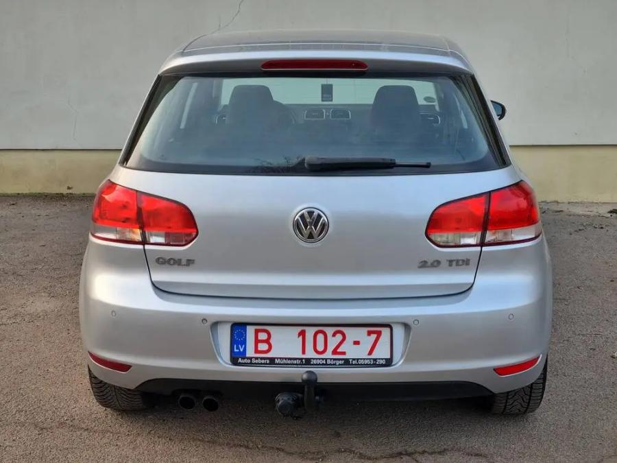 Pelēks Volkswagen Golf 2008 Ogre, ar dzinēja tilpumu 2.00 L un nobraukumu 224 tūkst. km par 4950 €, foto 8 vietnē AUTOMOTO.COM.LV