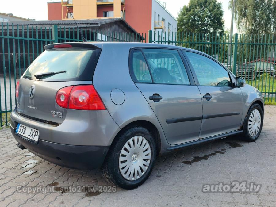 Pelēks Volkswagen Golf 2008 Tartu, ar dzinēja tilpumu 2.00 L un nobraukumu 0 tūkst. km par 1499 €, foto 5 vietnē AUTOMOTO.COM.LV