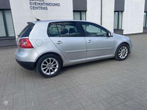 Grey Volkswagen Golf 2008 in Vilnius, with an engine capacity of 1.90 L and mileage of 321 thousand km for 2400 €, photo 7 on AUTOMOTO.COM.LV