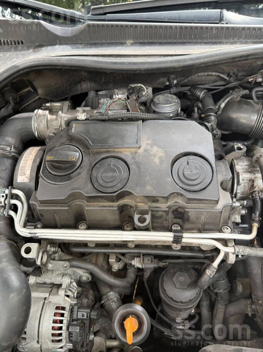 Grey Volkswagen Golf 2008 in Riga, with an engine capacity of 1.90 L and mileage of 232 thousand km for 1800 €, photo 25 on AUTOMOTO.COM.LV