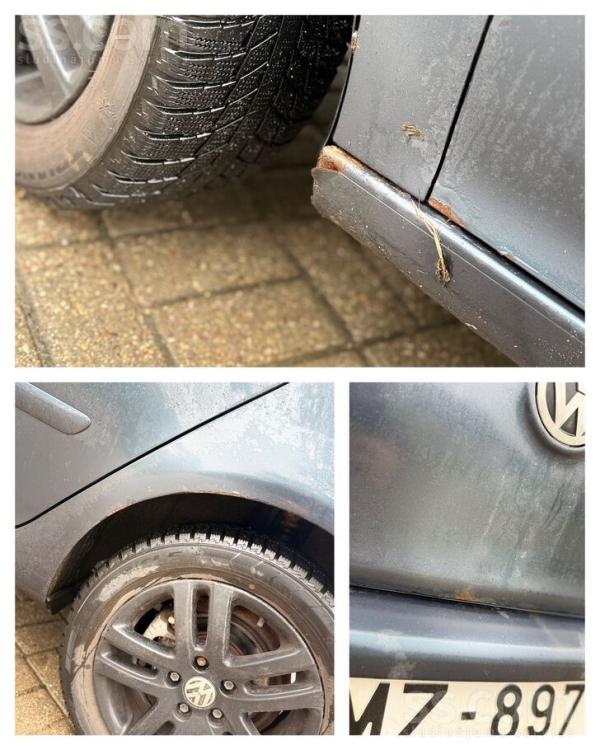 Grey Volkswagen Golf 2008 in Valmiera, with an engine capacity of 1.90 L and mileage of 312 thousand km for 2700 €, photo 10 on AUTOMOTO.COM.LV