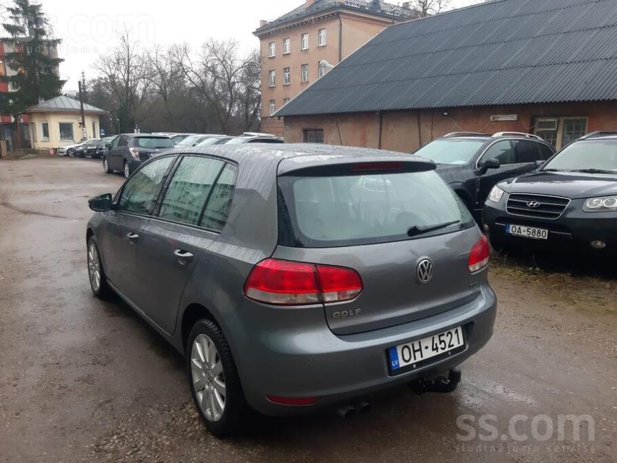 Pelēks Volkswagen Golf 2009 Daugavpils, ar dzinēja tilpumu 2.00 L un nobraukumu 0 tūkst. km par 3950 €, foto 7 vietnē AUTOMOTO.COM.LV