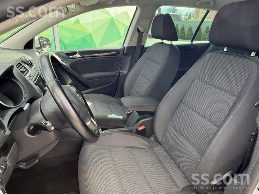 Grey Volkswagen Golf 2009 in Ludza, with an engine capacity of 2.00 L and mileage of 264 thousand km for 4950 €, photo 11 on AUTOMOTO.COM.LV