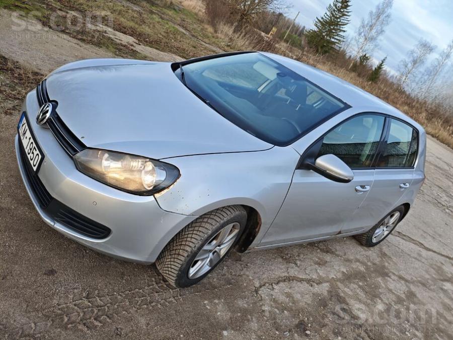 Pelēks Volkswagen Golf 2009 Madona, ar dzinēja tilpumu 2.00 L un nobraukumu 336 tūkst. km par 1550 €, foto 3 vietnē AUTOMOTO.COM.LV