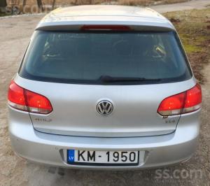 Pelēks Volkswagen Golf 2009 Madona, ar dzinēja tilpumu 2.00 L un nobraukumu 336 tūkst. km par 1550 €, foto 6 vietnē AUTOMOTO.COM.LV