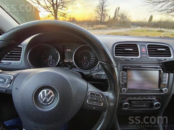 Pelēks Volkswagen Golf 2009 Madona, ar dzinēja tilpumu 2.00 L un nobraukumu 336 tūkst. km par 1550 €, foto 9 vietnē AUTOMOTO.COM.LV
